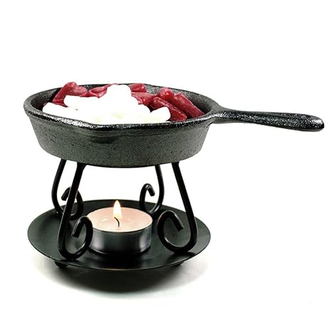 Cast Iron Skillet Wax Warmer and Trivet: Amazon.ca: Home & Kitchen