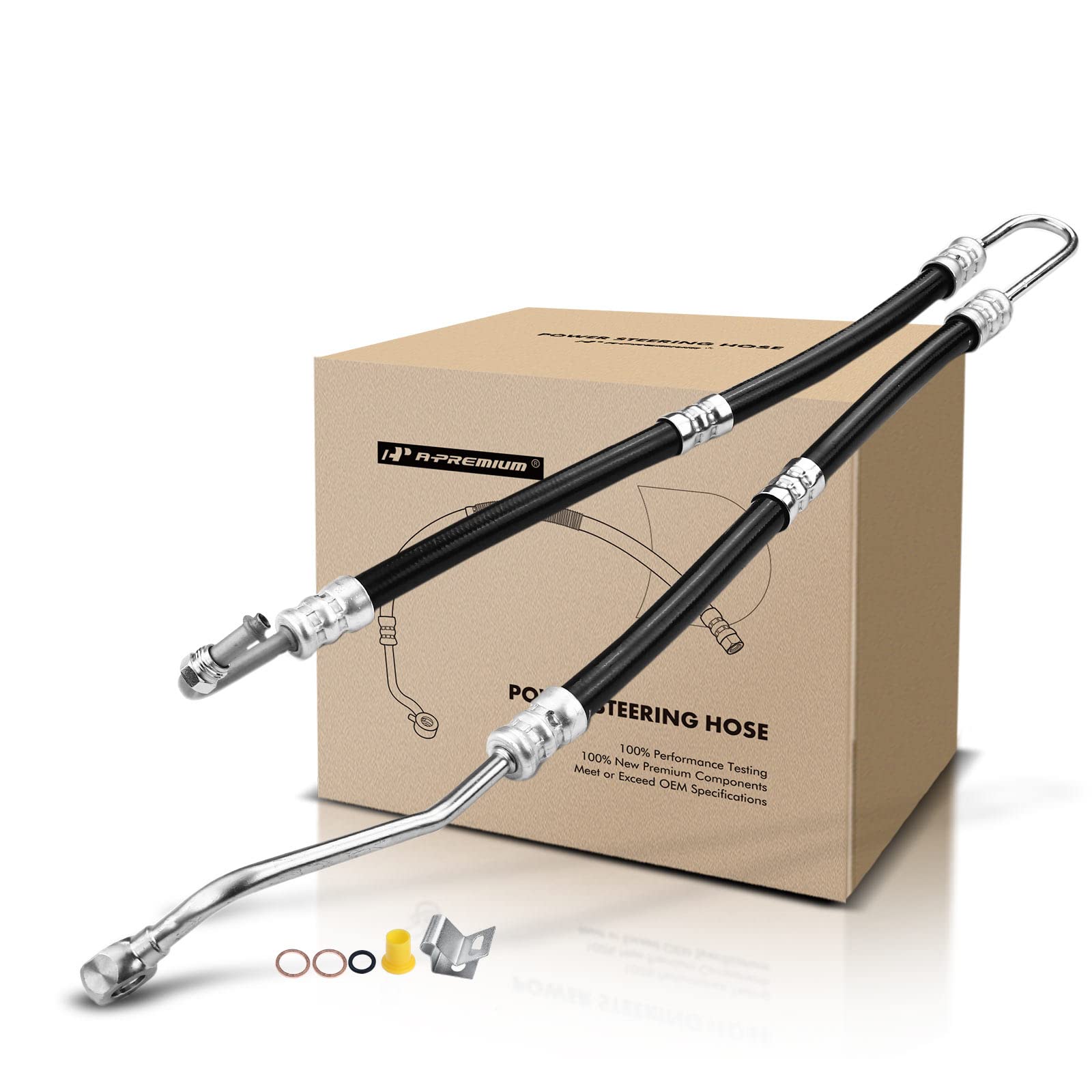 A-Premium Power Steering Hose Pressure Line Hose Assembly Compatible ...