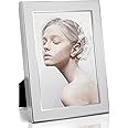 Amazon.com - TWING 8x10 Inch Silver Metal Picture Frame with HD Real ...