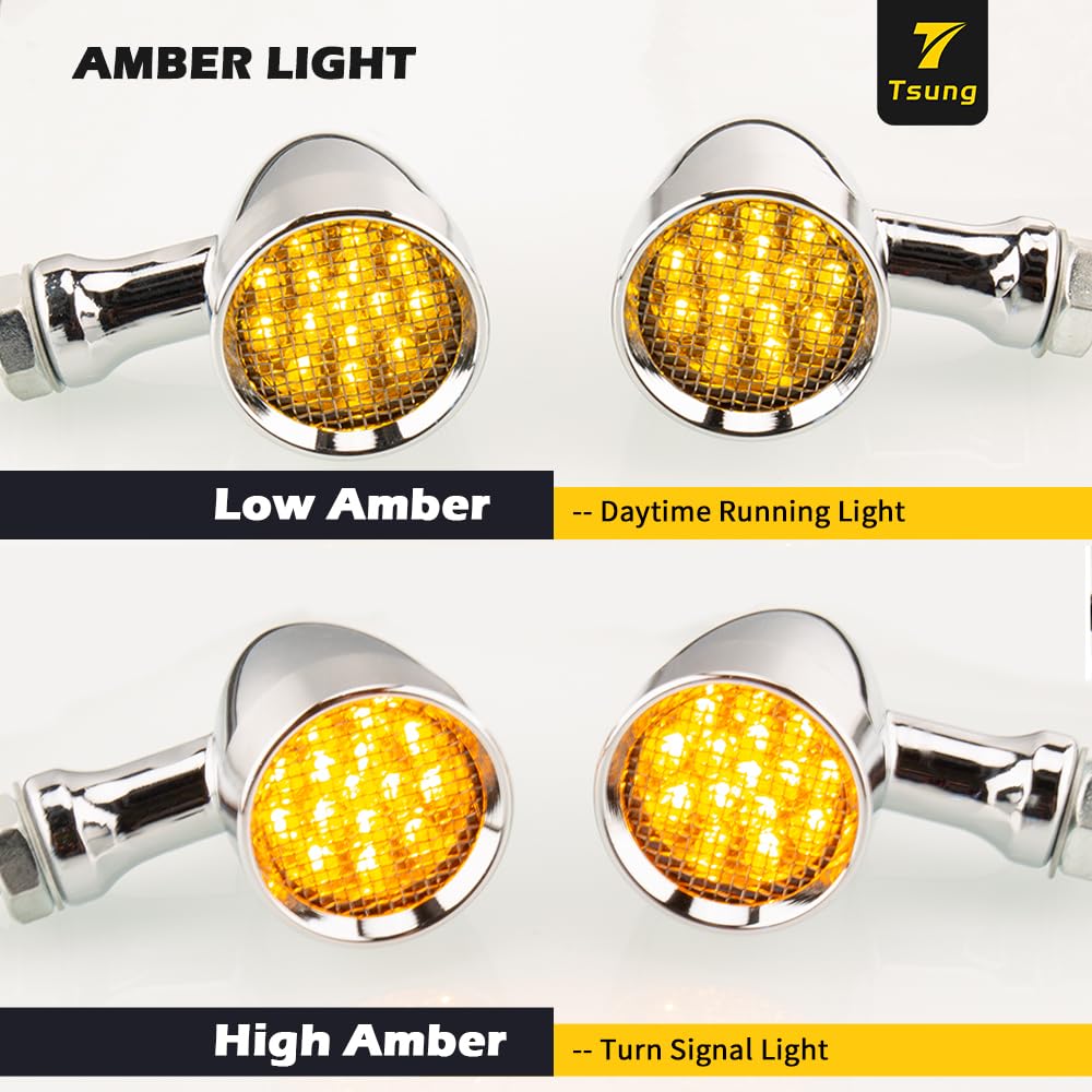 Mua Bullet LED Turn Signal Light Motorcycle Front Rear Indicator Small ...