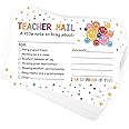Amazon.com : 50Pcs Teacher Mail Notes to Parents, Smiley Face Happy ...