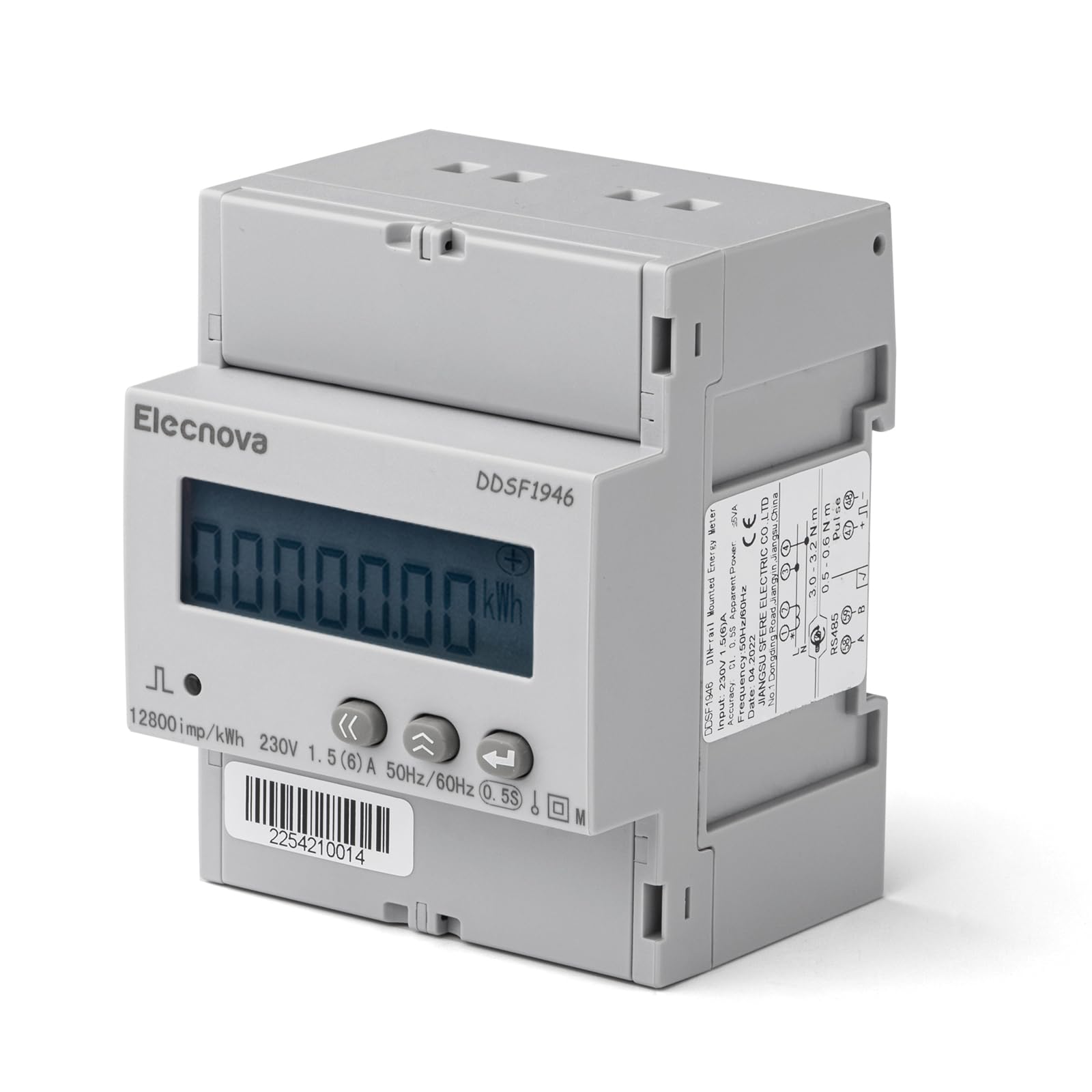 Mua Elecnova Energy Meter, Single Phase AC 230V 5(100) A 50/60Hz ...