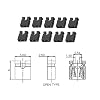 California JOS 20 PCS Jumper Caps Kit 2.54mm Standard Circuit Board ...