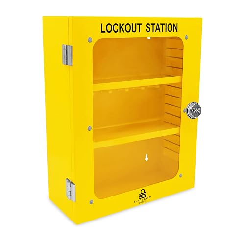 TRADESAFE Lockout Tagout Cabinet, Lock Out Tag Out Station Unfilled ...