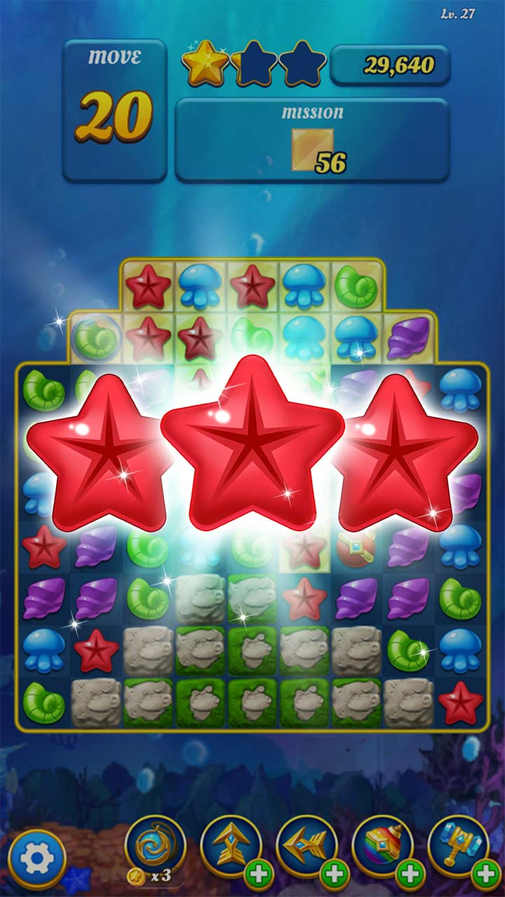 Ocean Splash Match 3: Free Puzzle Games:Amazon.co.uk:Appstore for Android