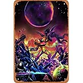 Amazon.com: Libalght Metroid Prime Game Poster Vintage Gaming Art Tin ...