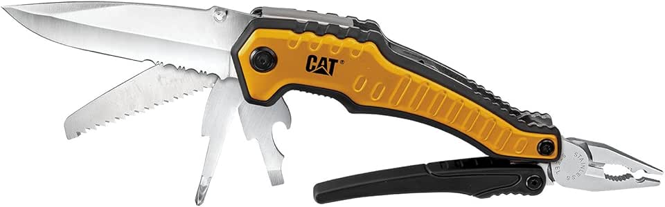 Amazon.com: Caterpillar Multi Function Tool 9-in-1: Sports & Outdoors