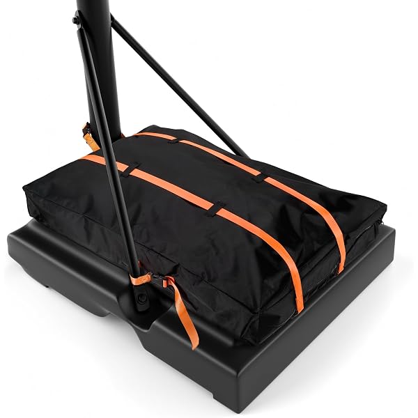 Basketball Hoop Heavy Basketball Costway Sandbag Heavy Duty Weighted ...