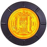 Amazon.com: Maxxima M09400Y Amber 1-1/4" Round LED Clearance Marker ...