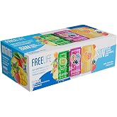 FreeLife | Agua gasificada con sabor natural de frutas, sin calorías ni ...