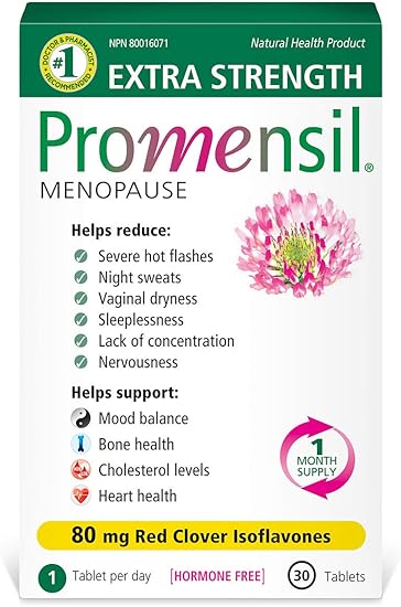 Promensil Menopausal Capsules 30 Count: Amazon.ca: Health & Personal Care