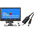 Amazon.com: LONCEVON 7 inch Mini HDMI VGA Monitor HD 1080P Small HDMI ...