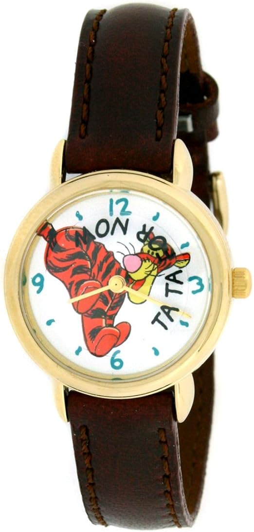 Disney By Timex Gold Tigger Collector's Watch: Amazon.co.uk: Watches