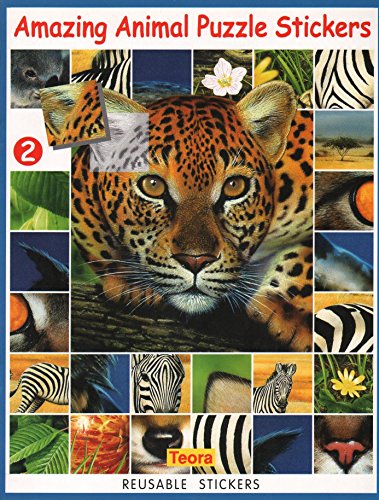 Amazing Animal Puzzle Stickers 2: Reusable Stickers: Teora USA, Andre ...