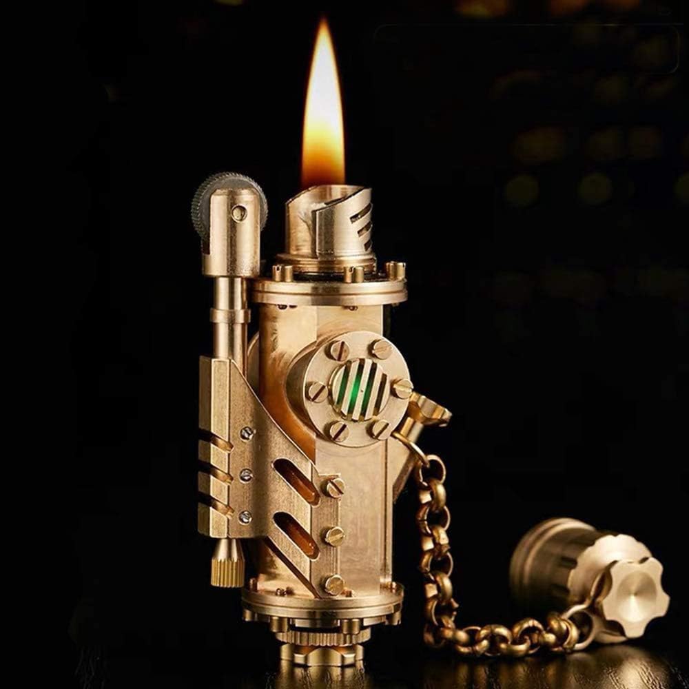 Amazon.com: Antique Vintage Oil Refillable Lighters,Creative Cool Retro ...