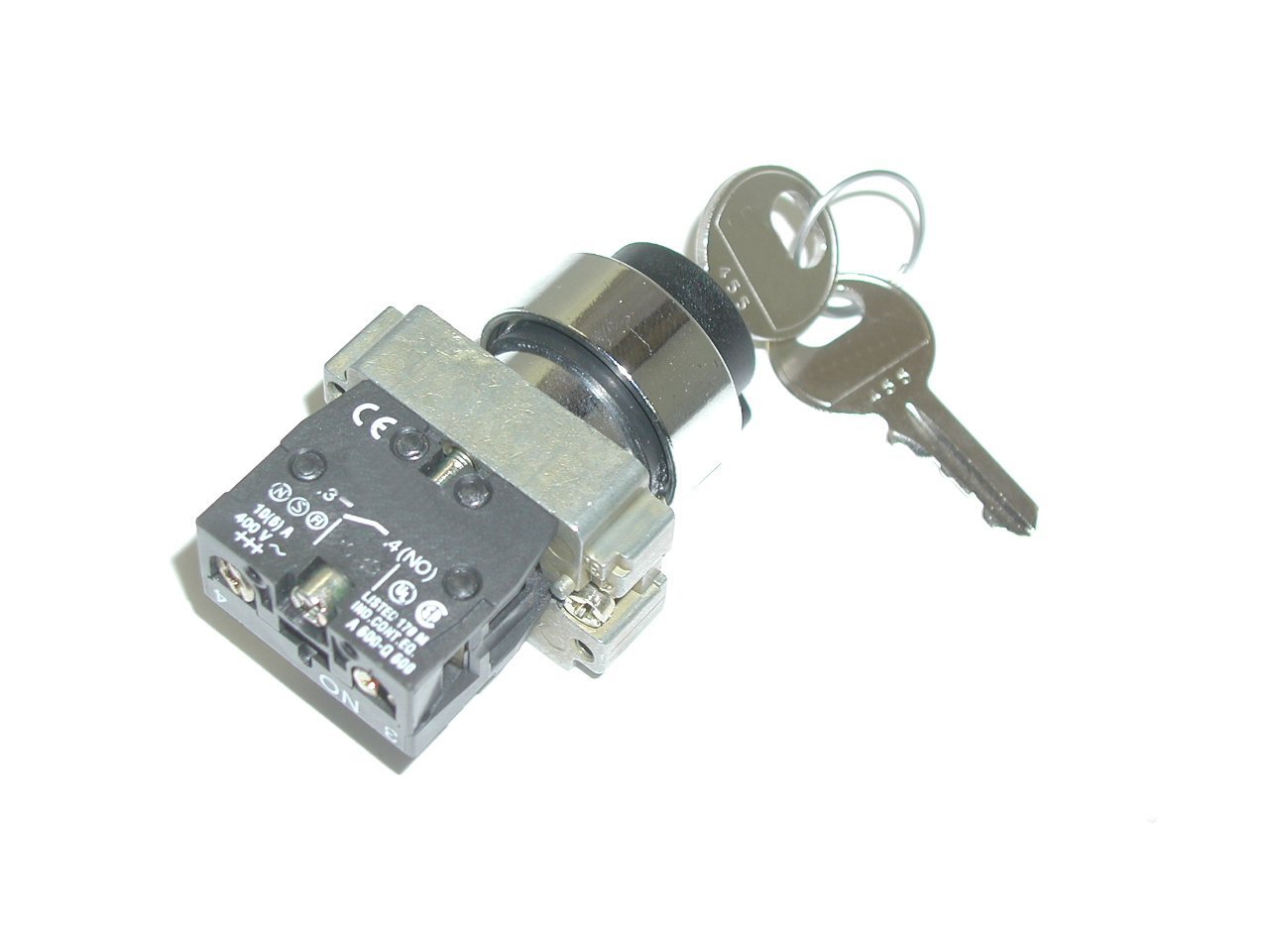 TOTALSOURCE 3661343007551 IGNITION SWITCH, 2 positions, key 455 ...