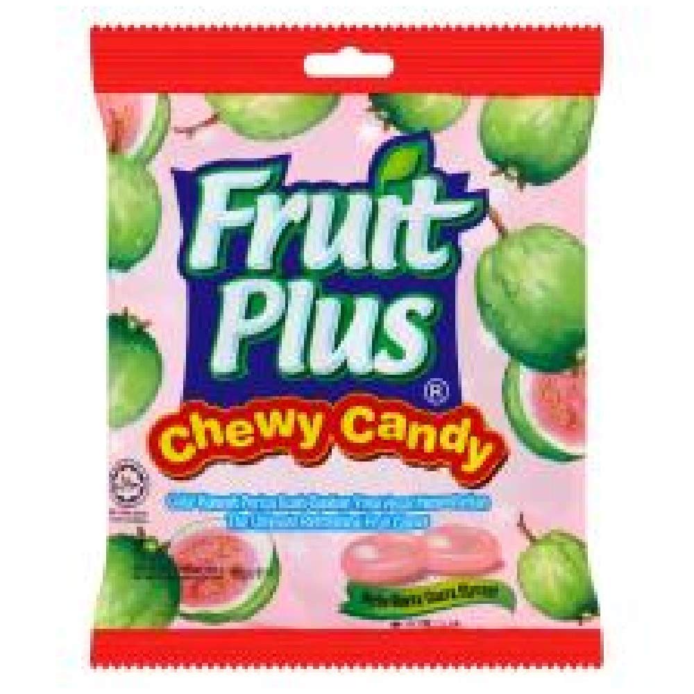 Amazon.com : Fruit Plus Chewy Candy 150g (628MART) (Guava Flavour, 6 ...