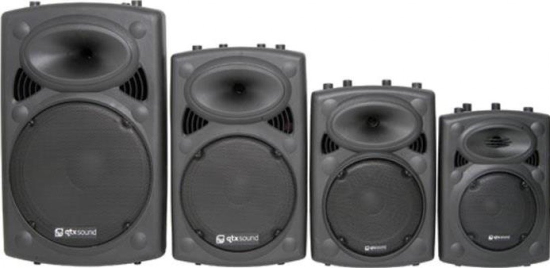 QTX Sound QR8 A Active ABS Speaker 8in: Amazon.co.uk: Musical Instruments