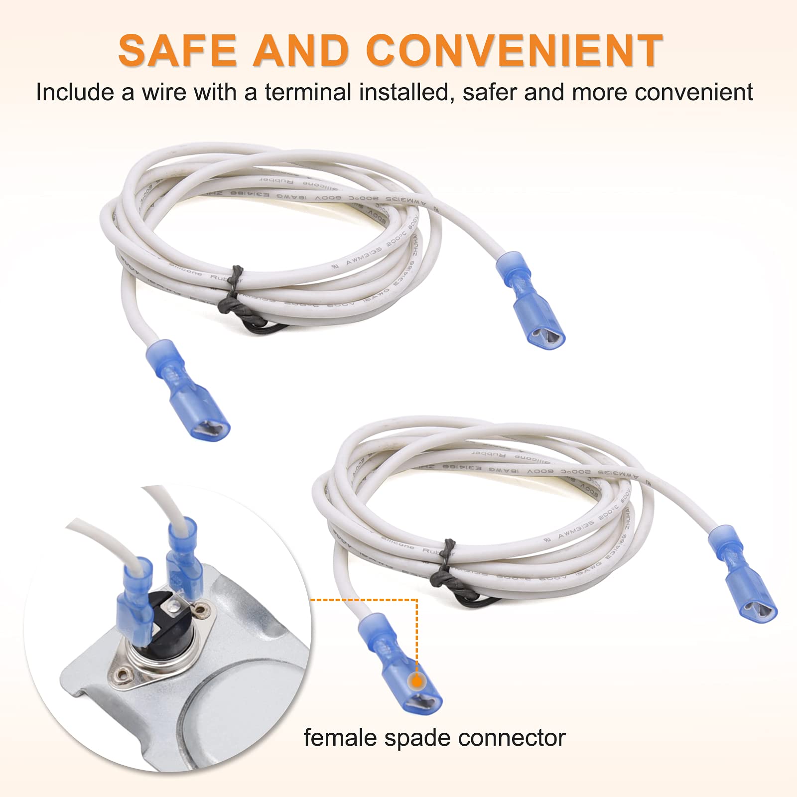Mua Adviace Magnetic Automatic Thermostat Sensor Switch with High ...