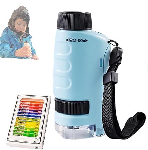 Minilabsters Miniscope Kids, Mini Labsters Portable Microscope ...