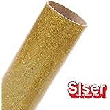Amazon.com: Siser Glitter HTV 20" x 5ft Roll - Iron on Heat Transfer ...