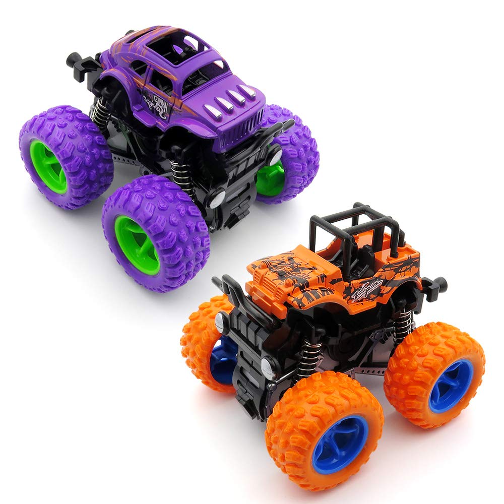 Mua 2PCS Monster Trucks Toys for BoysGirls - Friction Cars Monster jam ...