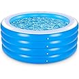 Amazon.com: Inflatable Swimming Pool, 70"x30" Large Deep Round ...