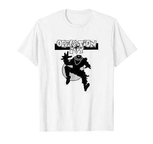 Operation Ivy - Ska Man Logo - Official Merchandise T-Shirt in Saudi ...