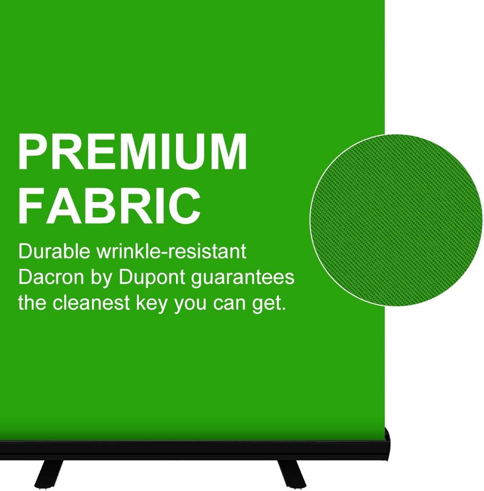 Green Screen, SEDGEWIN Portable Chromakey Green Backdrop for Photo ...
