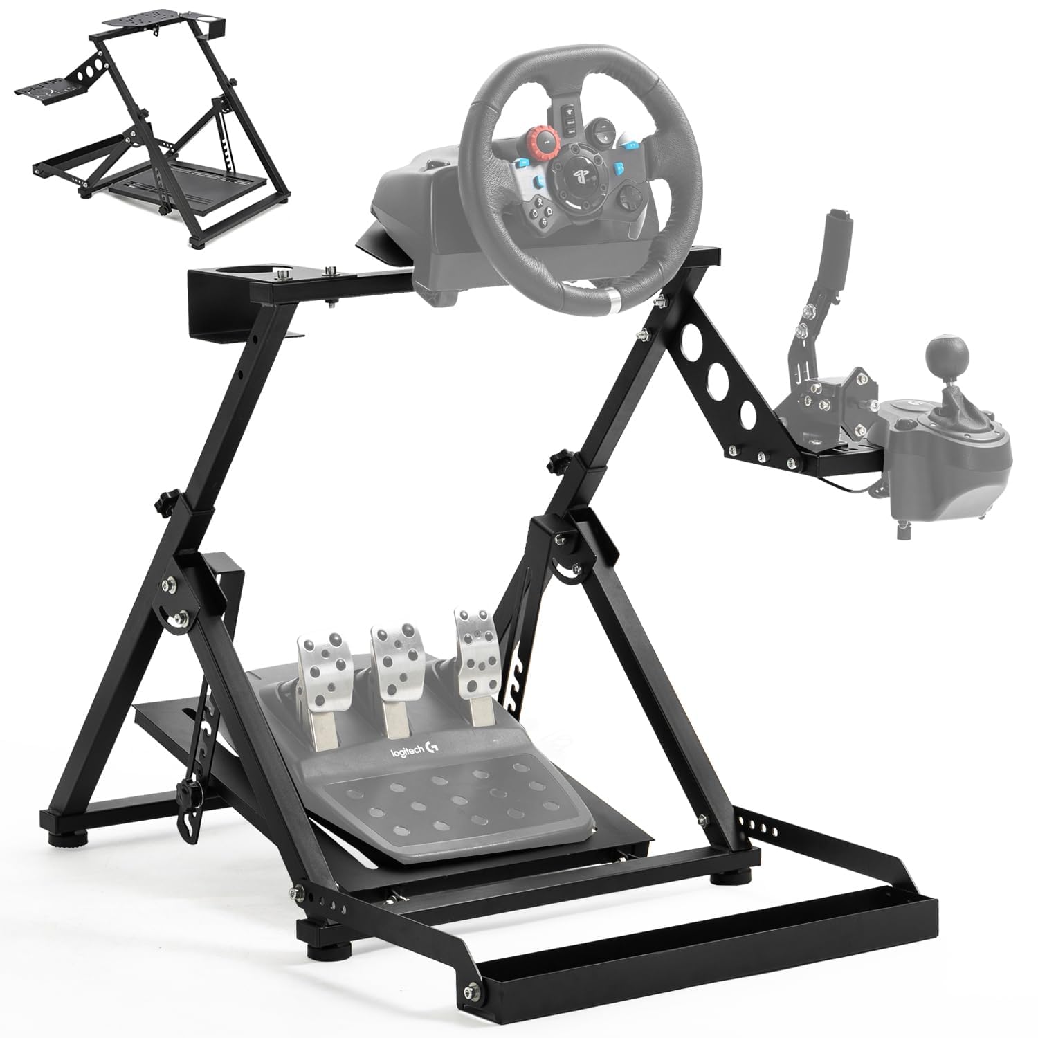Mua Gazzyt X-frame Racing Wheel Stand New Upgrade Fit for Logitech ...