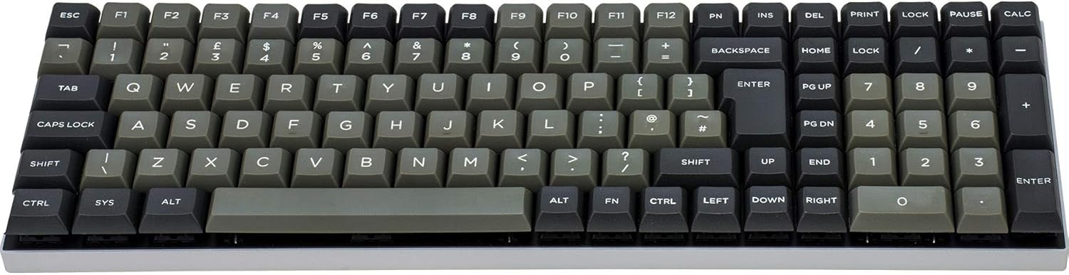 Vortexgear Vortexgear Vortex Tab 90M Double Shot PBT VSA Profile Cherry MX Red Switch UK Layout ...