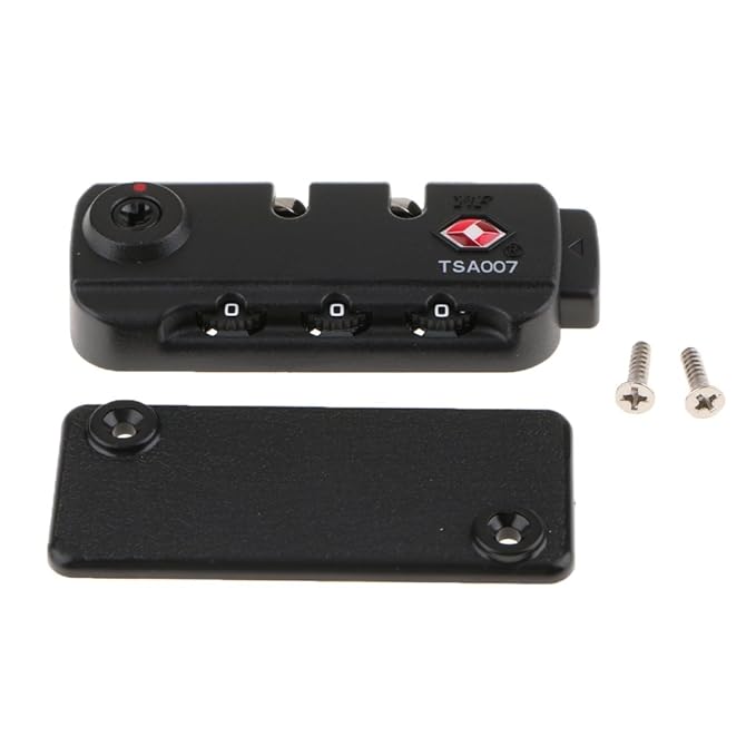 Buy FLAWISH TSA 007 Secure Luggage 3 Digit Combination Lock Suitcase ...