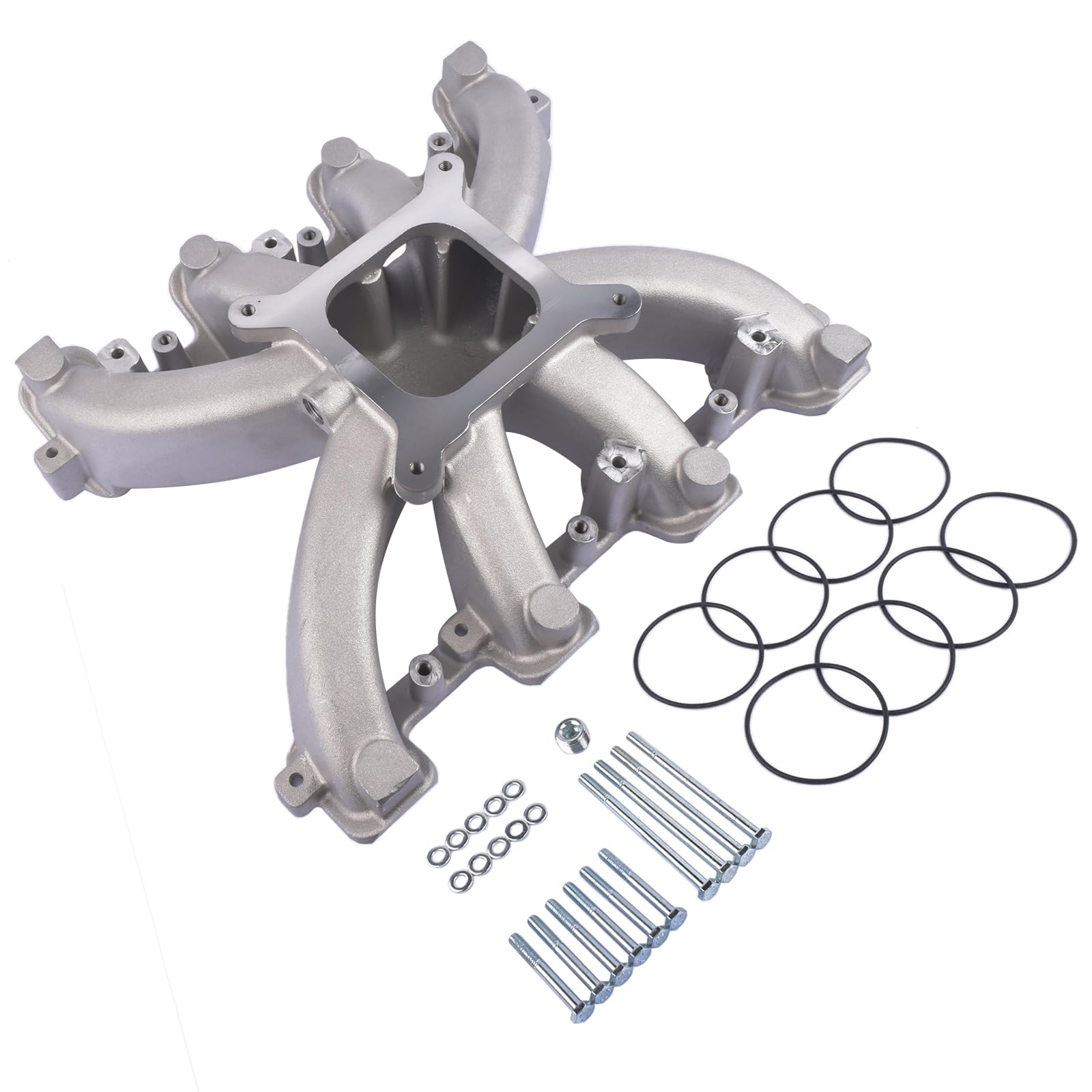 Aluminum Single Plane Carb Intake Manifold For GM LS Gen III or IV LS3 ...
