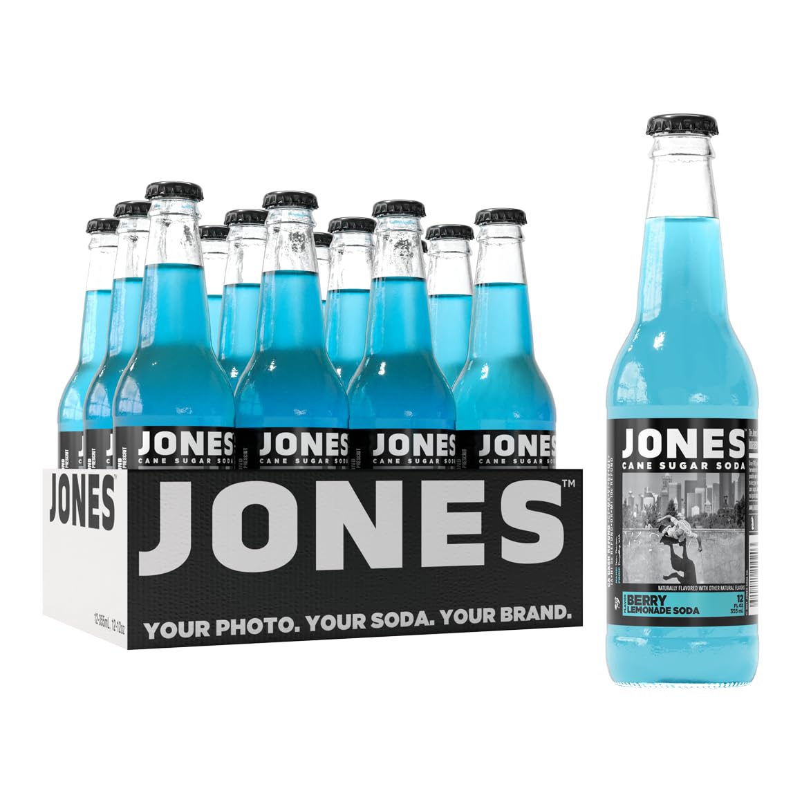 Mua Jones Soda Co. Berry Lemonade Flavor | 12-Pack | The Original Craft ...