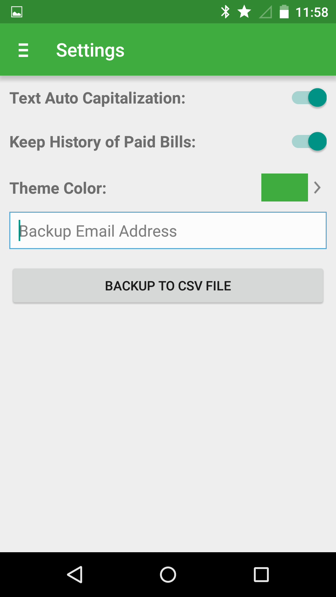 myBill$ Free:Amazon.com:Appstore for Android