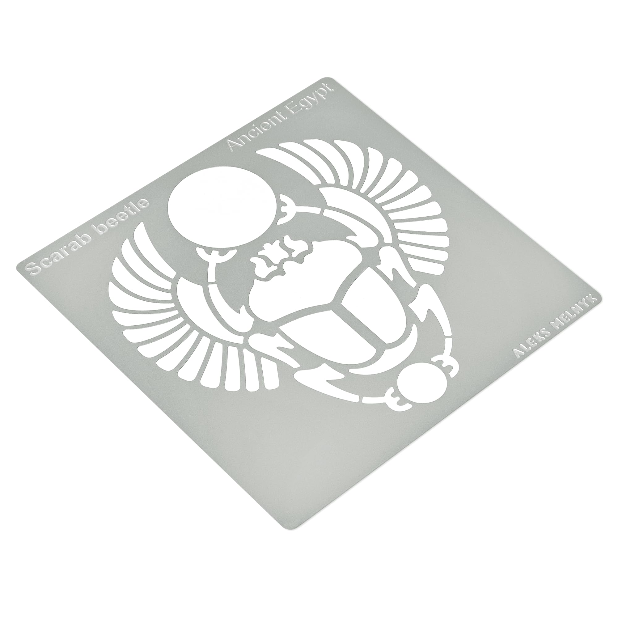 Mua Aleks Melnyk No.447 Metal Stencil, Ancient Egypt, Scarab Beetle ...