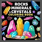 Amazon.com: Rocks, Minerals & Crystals: A Coloring & Collecting Book ...