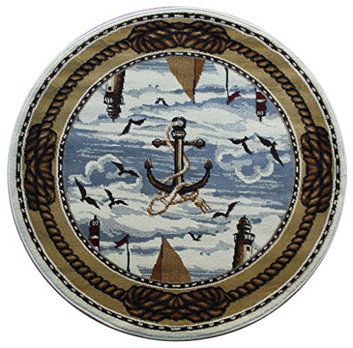 Funky Nautical Area Rugs for the Creative Decorator