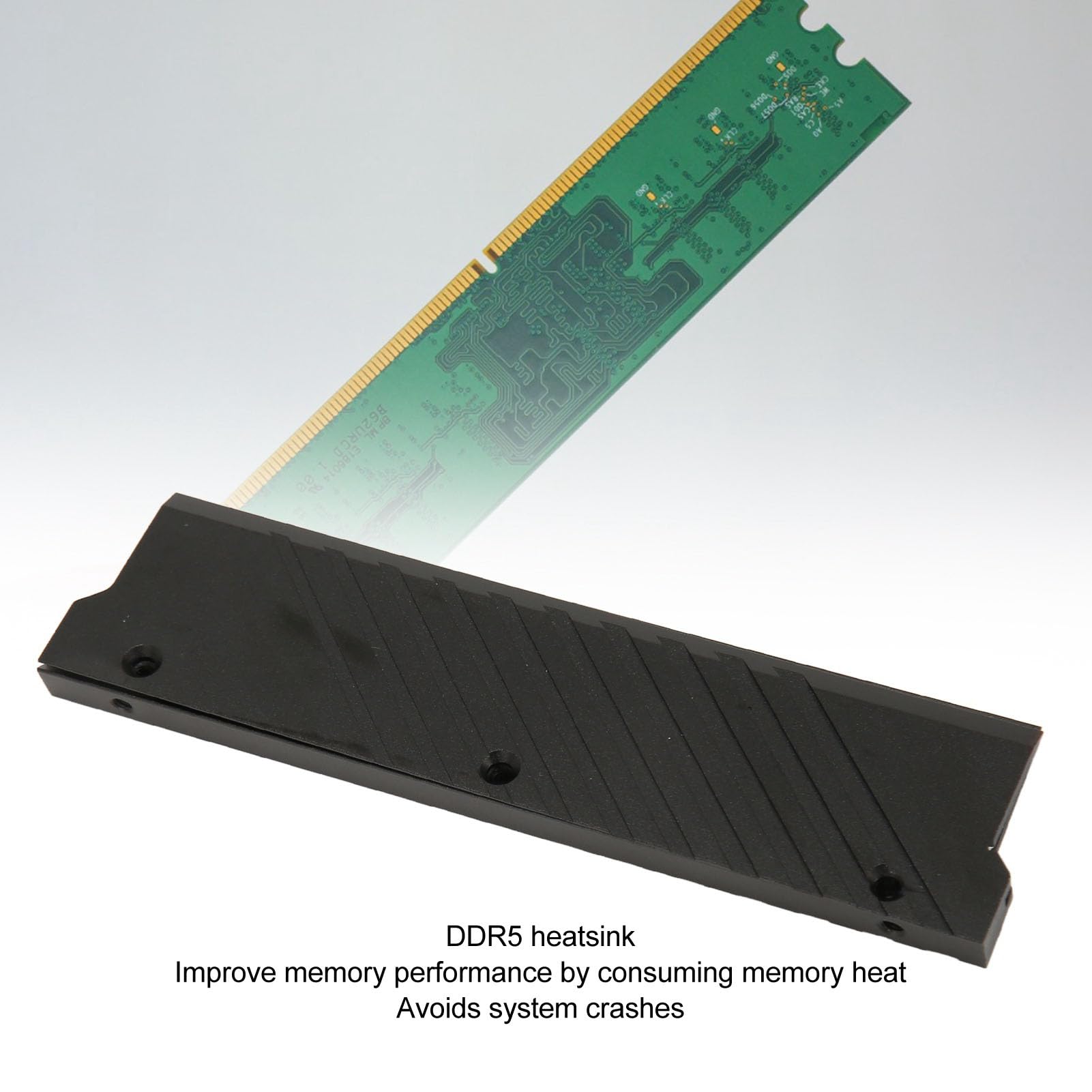 Mua Memory RAM Cooler, Memory Cooling Heatsink DDR5 (Black) trên Amazon ...