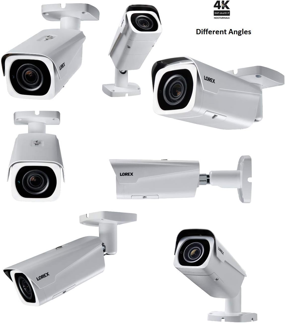 Lorex LNB8963B 4K Ultra HD Resolution 8MP Motorized Varifocal Outdoor ...