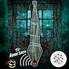 Cocoon Corpse Halloween Decorations Outdoor: Horror Scream with Lighted ...