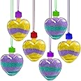 Amazon.com: ArtCreativity Sand Art Heart Bottle Necklaces, Pack of 12 ...
