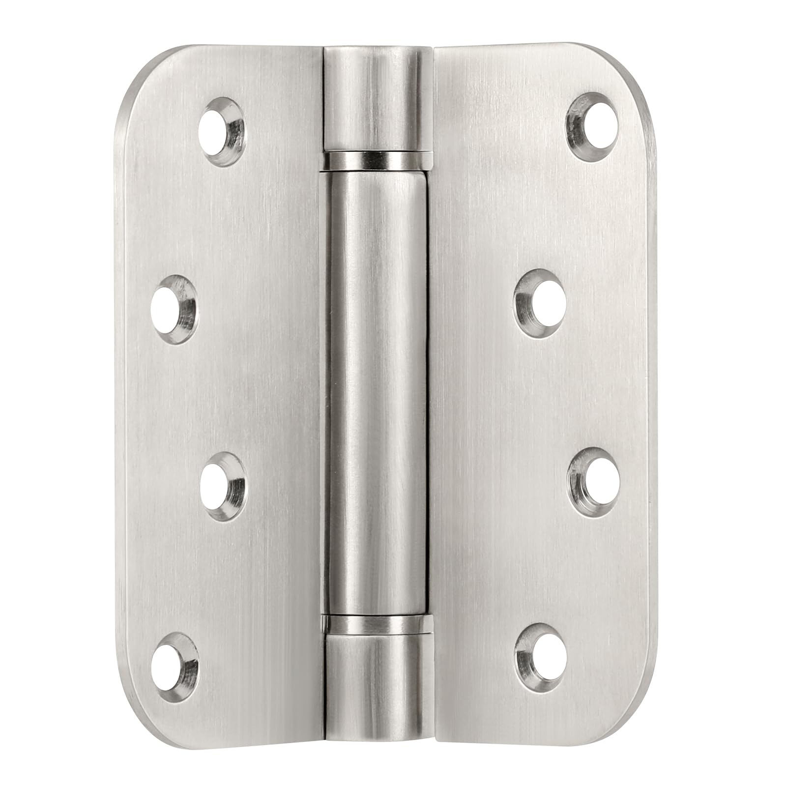 3 Pack Self-Closing 4" Heavy Duty Spring Loaded Stainless Steel Hinges ...