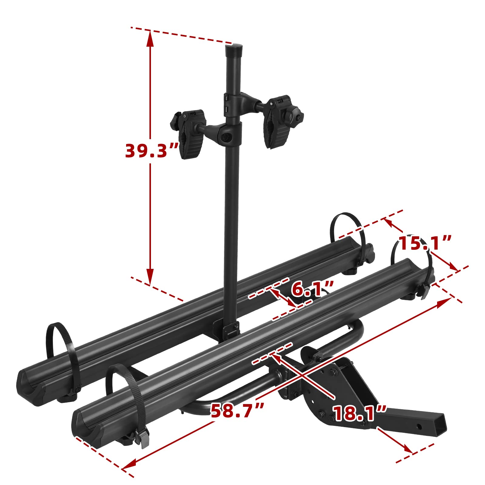 Mua YITAMOTOR 2 EBike Rack, 2" Hitch Mounted Carrier Bike Racks ...