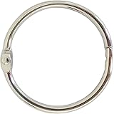 Amazon.com : Loose Leaf Binder Rings Office Book Ring Clips 2 inch (22 ...