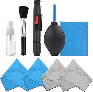 Camera Cleaning Kit for Optical Lens and Digital SLR Cameras including ...