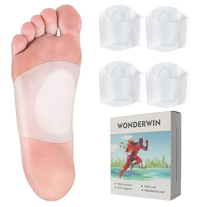 Amazon.com : Gel Arch Supports for Plantar Fasciitis, Flat Feet, Fallen ...