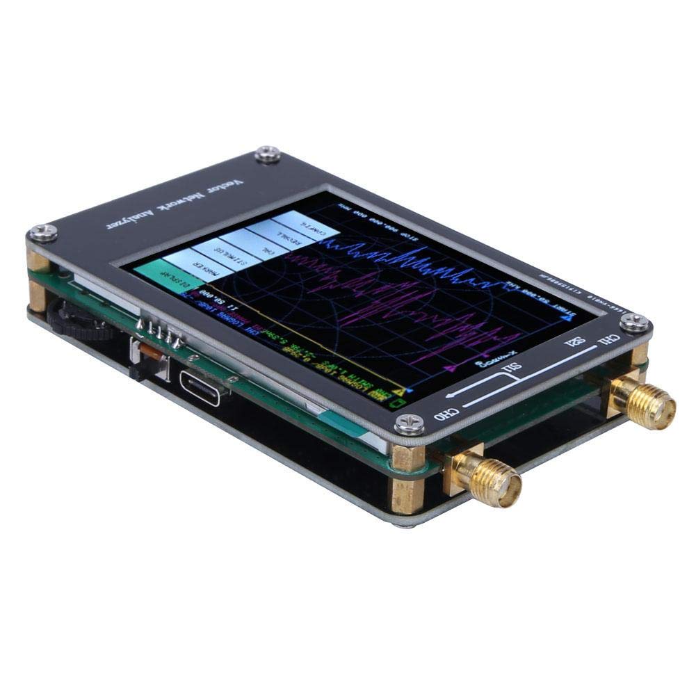 50KHz~900MHz Spectrum Analyze HF VHF UHF NanoVNA Vector Network Antenna ...