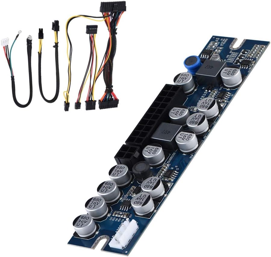 fasient DC 12V 300W Power Supply Module for Mini-ITX and 1U Case PC PSU ...