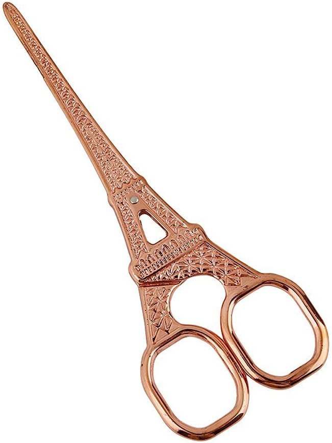 Eiffel Tower Embroidery Scissors 5.51-inch Small Sewing Scissors Retro ...